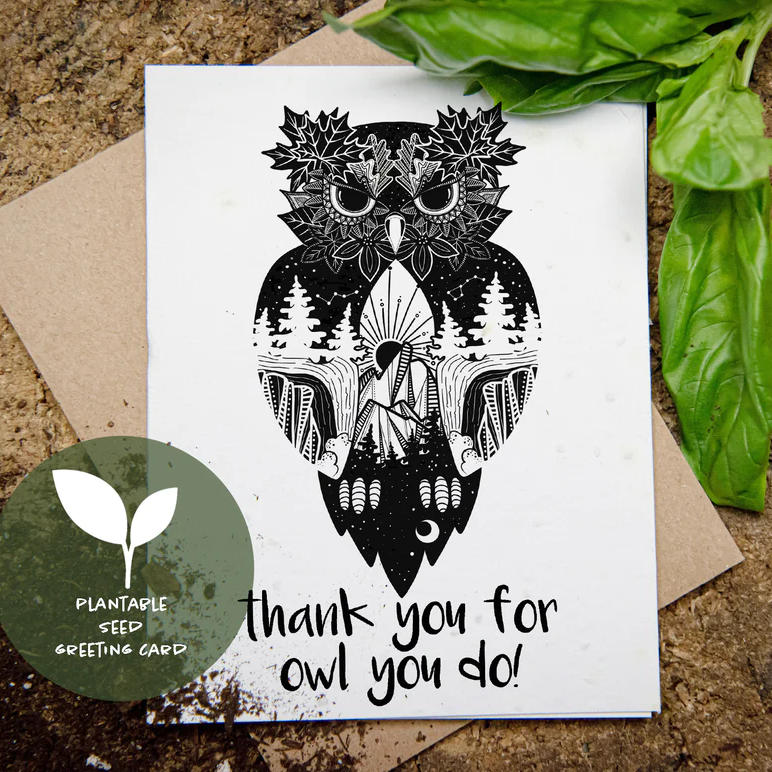 Thank You Art Greeting Cards – All The Good Things From BC