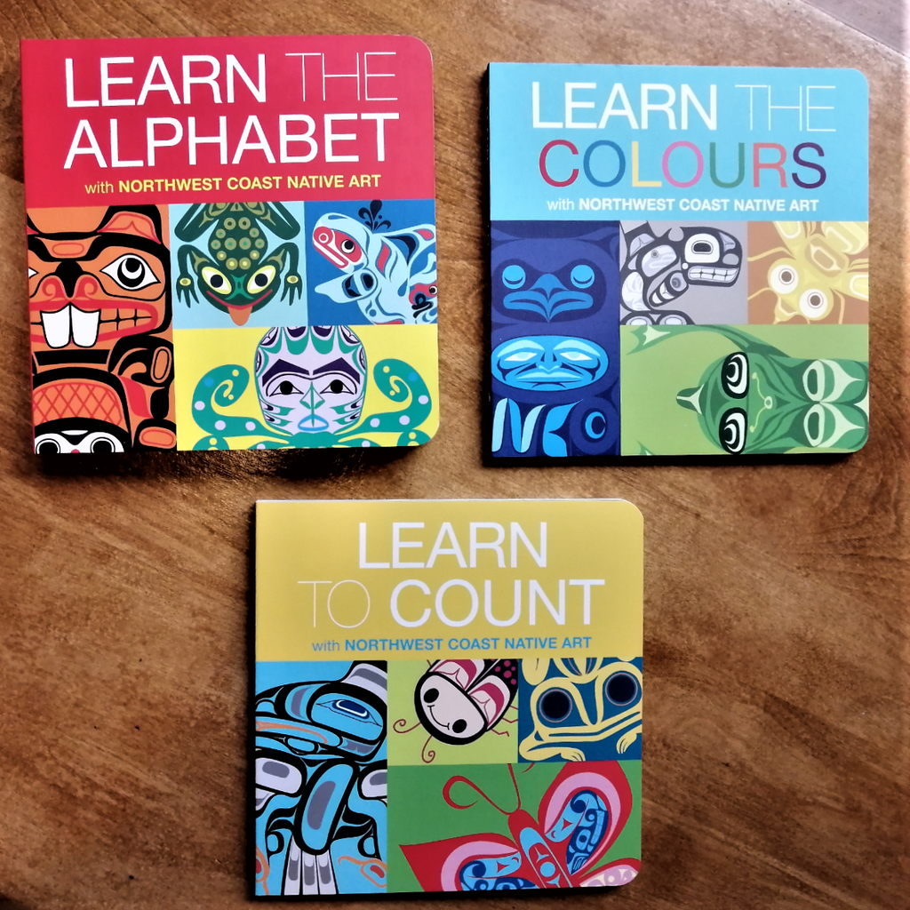 Board Book For Kids - Learn The Alphabet With Northwest Coast Native A ...