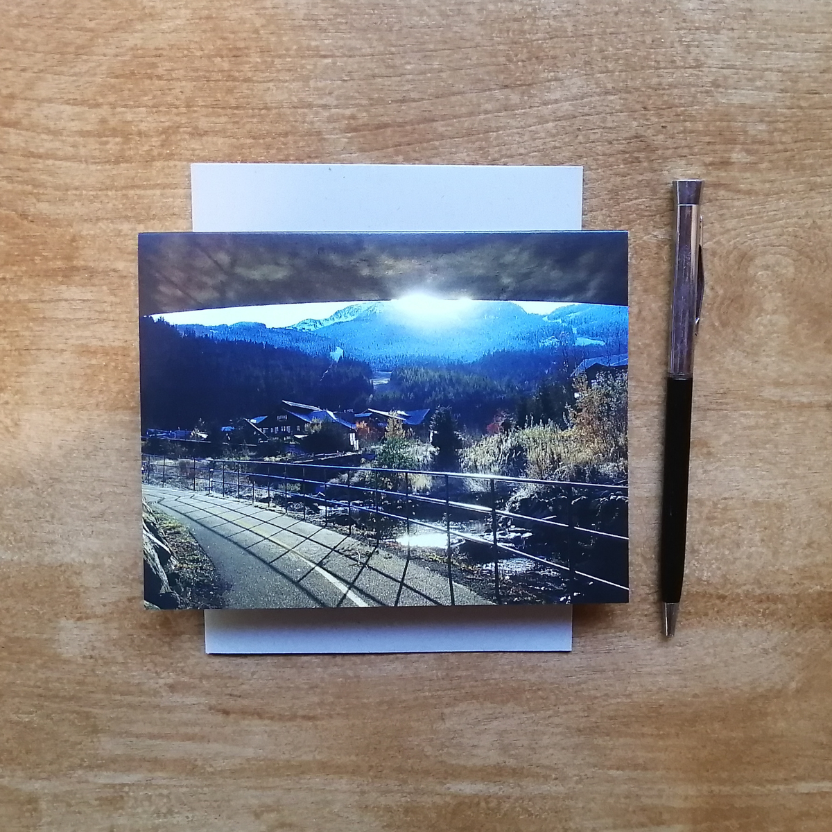 BC Art Greeting Card – Morning at Creekside in Whistler by Adela Beran ...