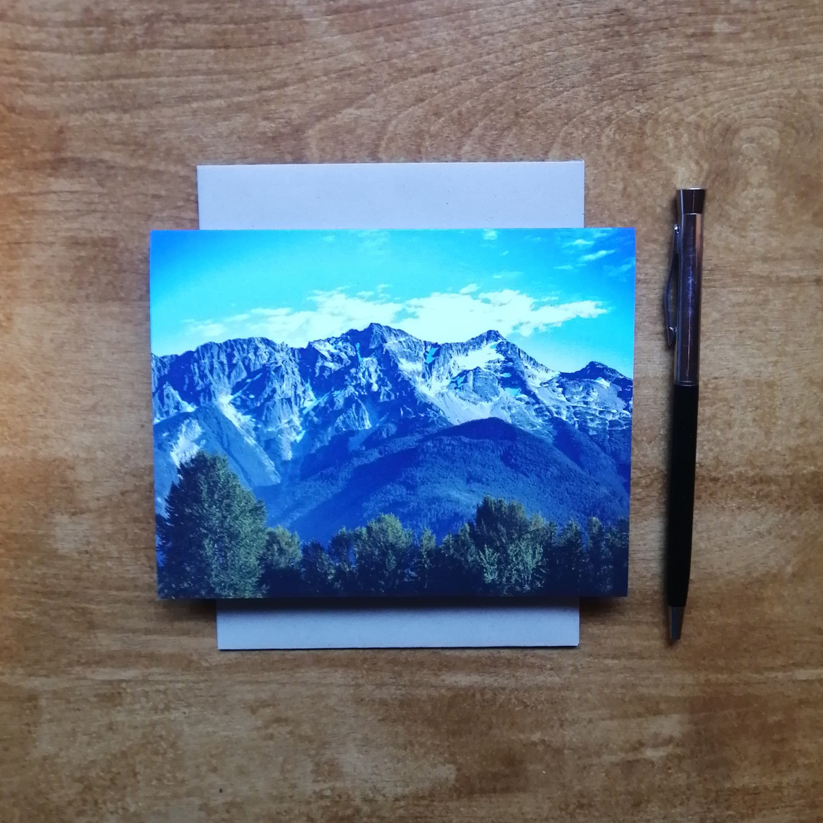 BC Art Greeting Card - Beautiful Ts'zil in Pemberton by Martin Bell ...
