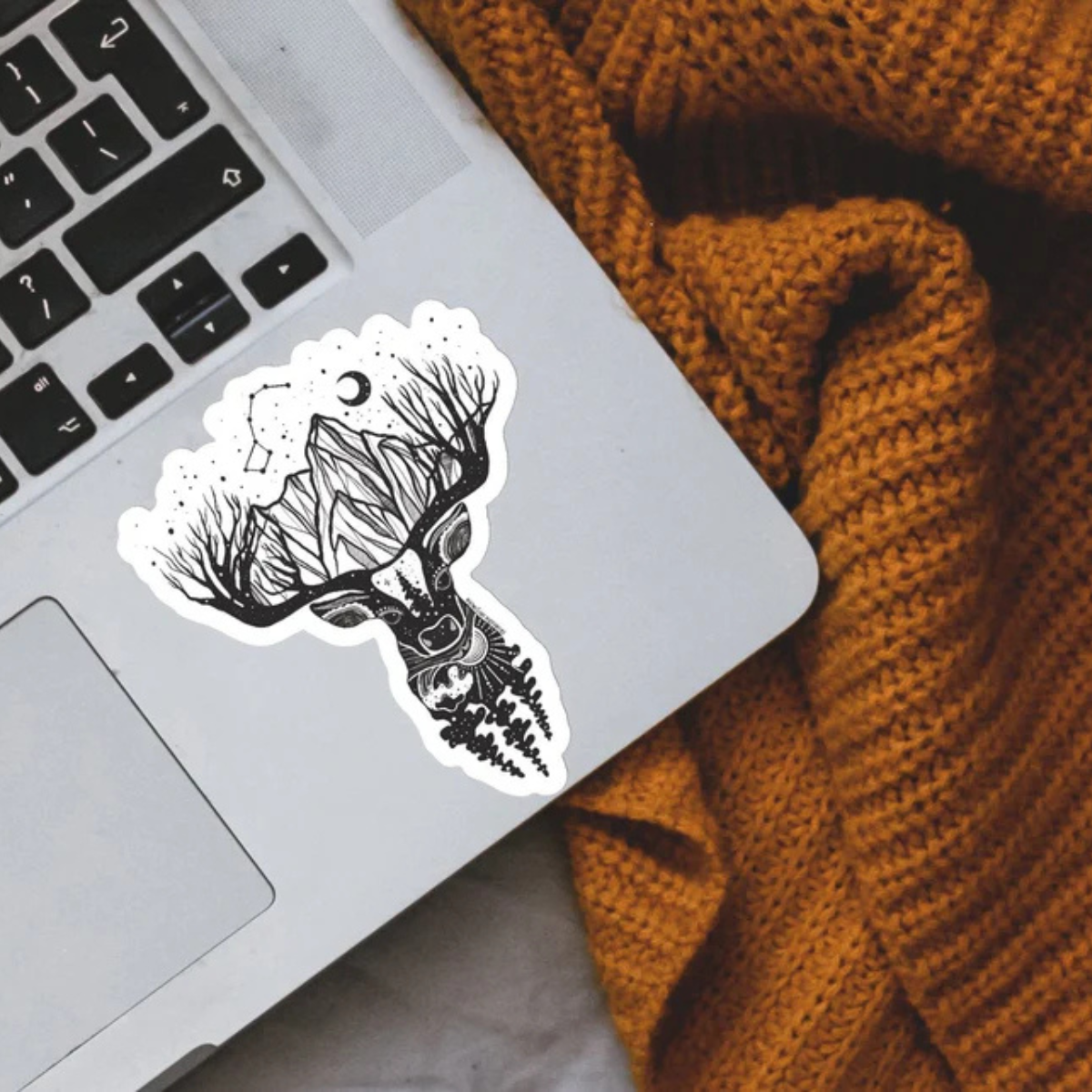 Outdoor Vinyl Sticker - Deer by Mountain Mornings – All The Good Things ...