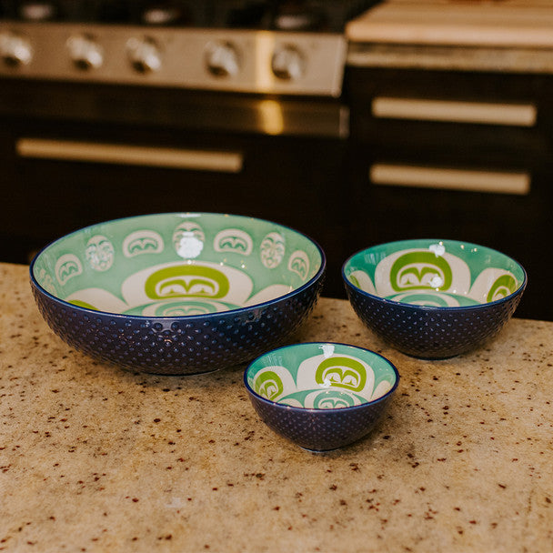 Medium Porcelain Art Serving Bowl - Moon by Simone Diamond – All The ...