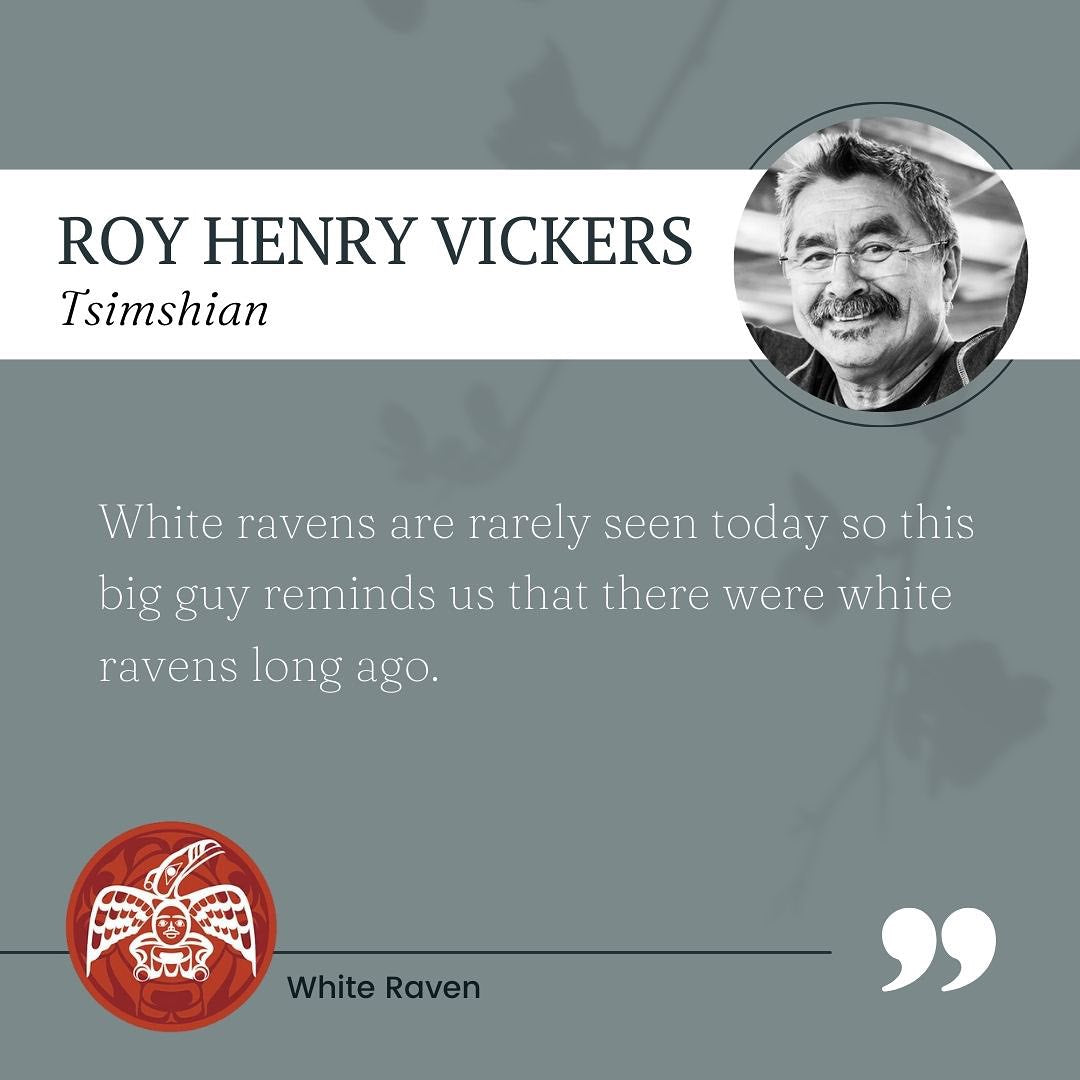 Cuffed Beanie with Pom Pom - Raven by Roy Henry Vickers – All The Good ...