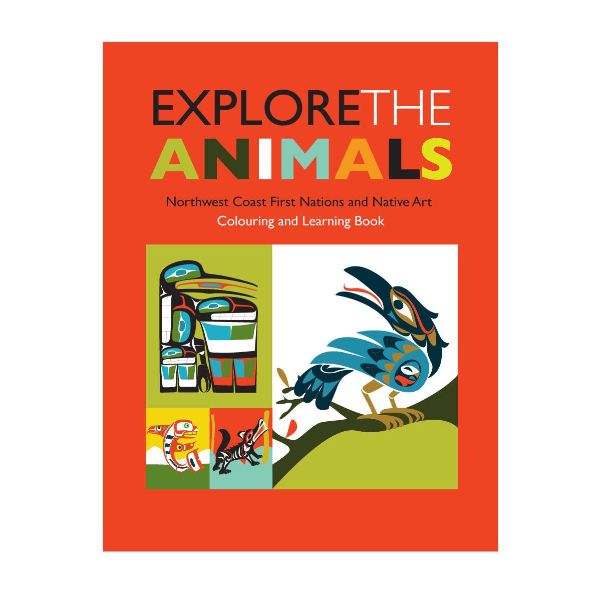 Coloring & Learning Book - Explore the Animals – All The Good Things ...