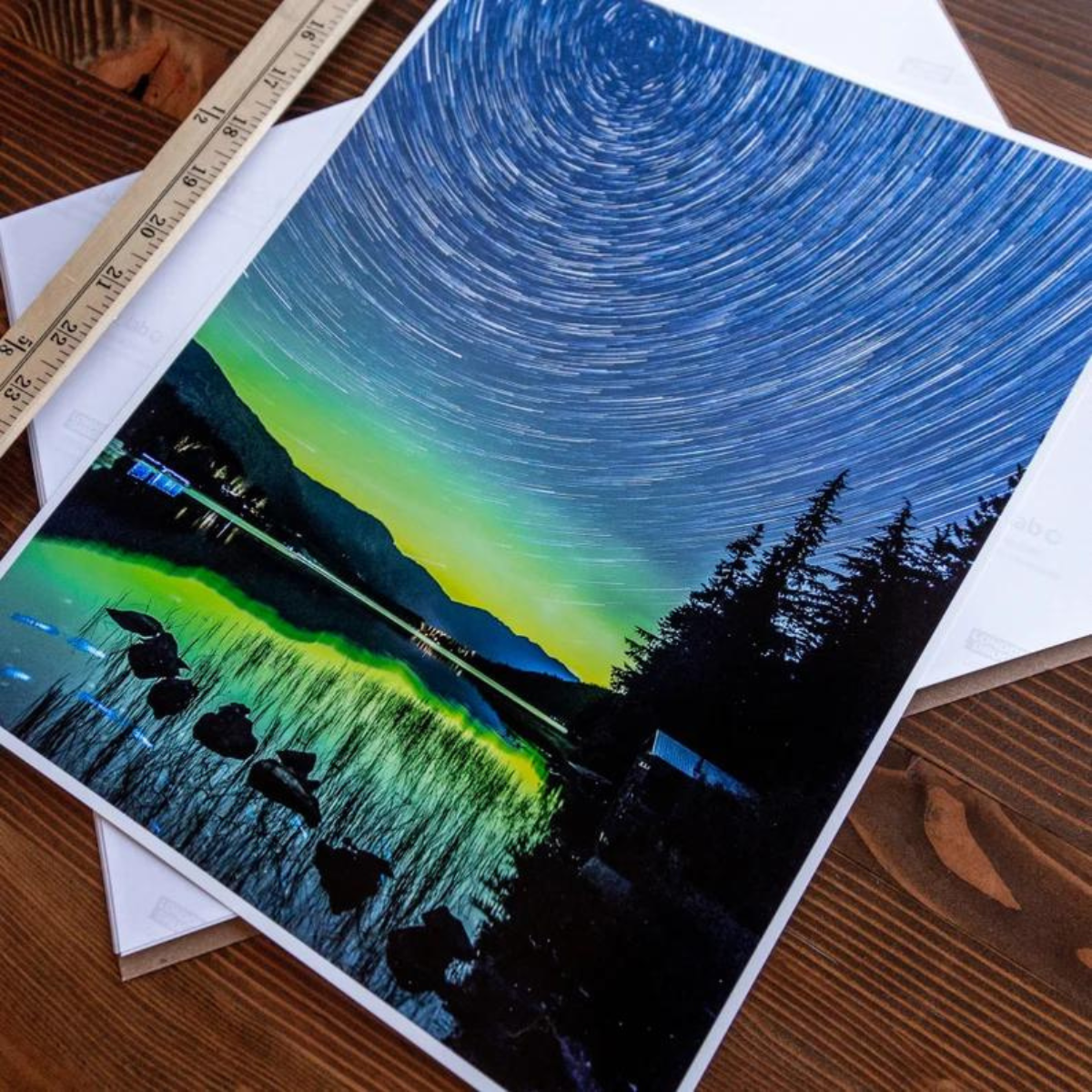 BC Wall Art Print - Starry Skies at Alta Lake in Whistler by Kyle Grah ...
